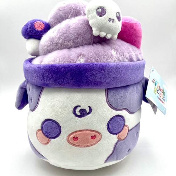 Toys | Cuddle Barn Plushgoals Witchy Brew Mooshake Cow Cute Kawaii ...